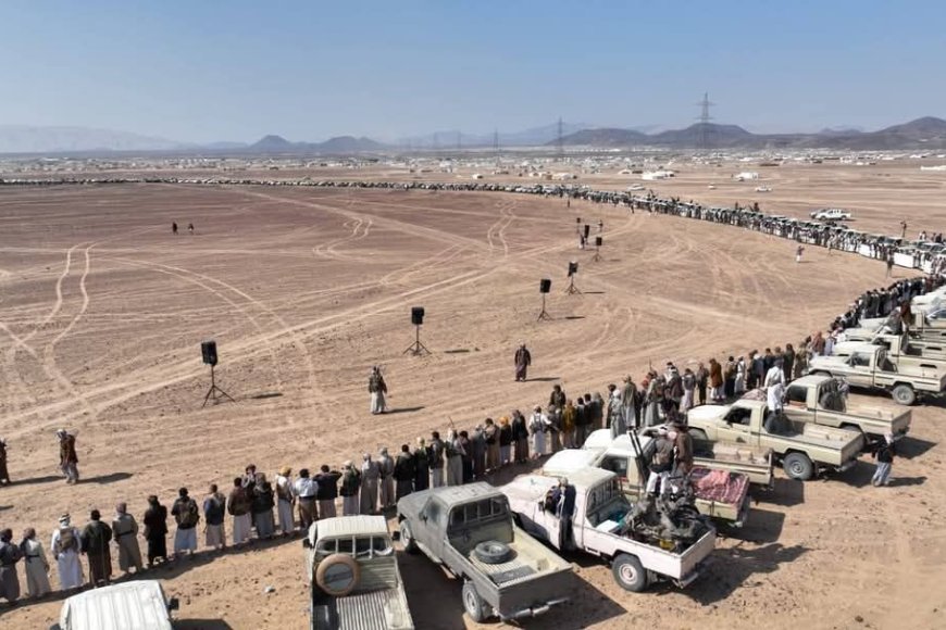 قبائل عمران تعلن النفير العام من مأرب لدعم استعادة الدولة وتحرير صنعاء